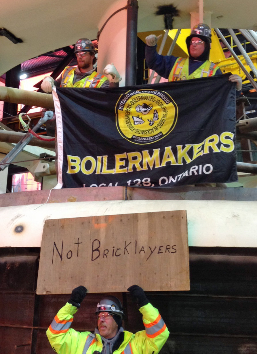 Lodge 128 Members Express their Views - Canadian Boilermakers